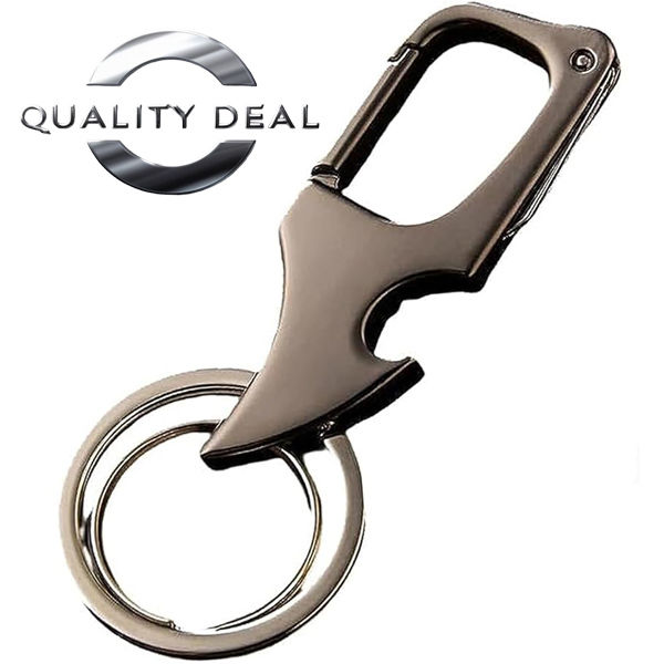 Classic Design Key Ring with Mini Foldable Knife and Bottle Opener ...