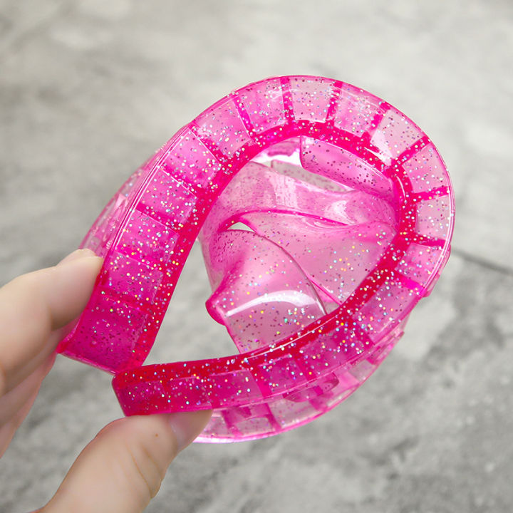 Summer New Epoxy Glue Slippers Women's Jelly Transparent Slippers Home ...