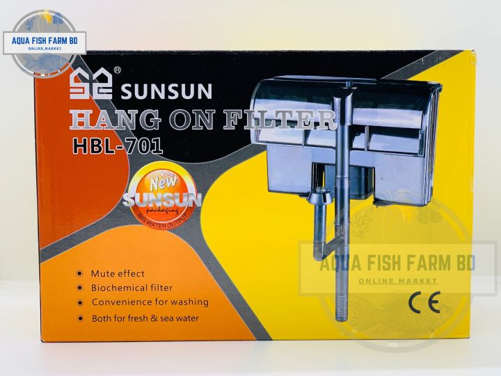 Sunsun HBL-701, Hang On Filter For Fish Tank. | Daraz.com.bd