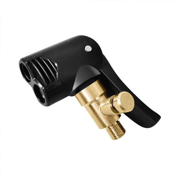 Practical Schrader/Presta Valve Tire Air Pump Nozzle Deflated 2-in-1 ...