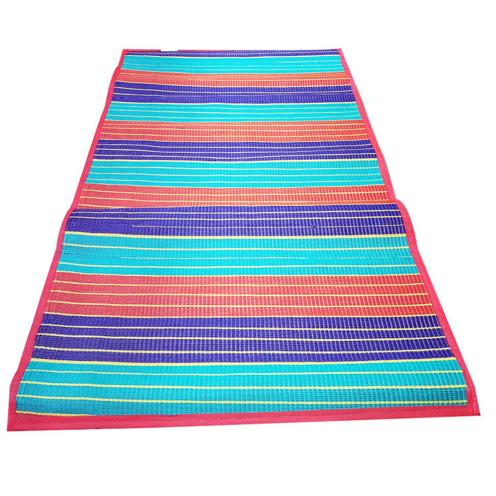 Plastic Carpet Mat 2 Ft/ 4 Ft Singel Thick - Paposh | Daraz.com.bd