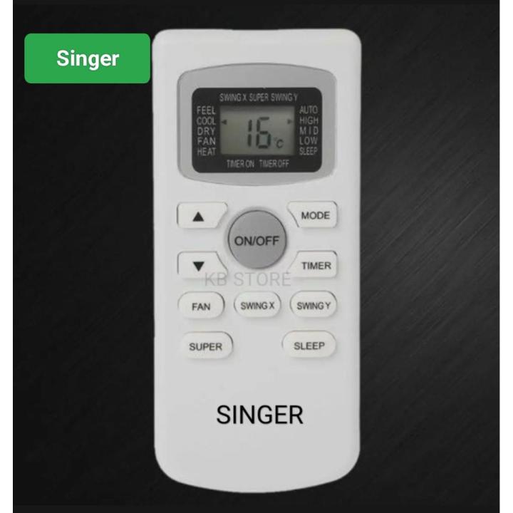 USE FOR SINGER Ac Remote Control. | Daraz.com.bd