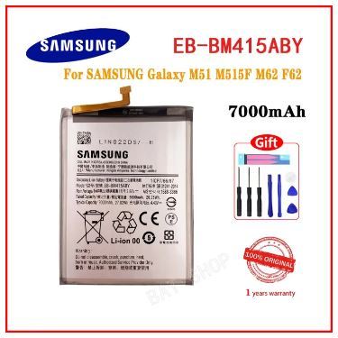 2023 SAMSUNG Orginal EB-BM415ABY 7000mAh Replacement Battery For ...