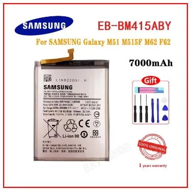 2023 SAMSUNG Orginal EB-BM415ABY 7000mAh Replacement Battery For ...