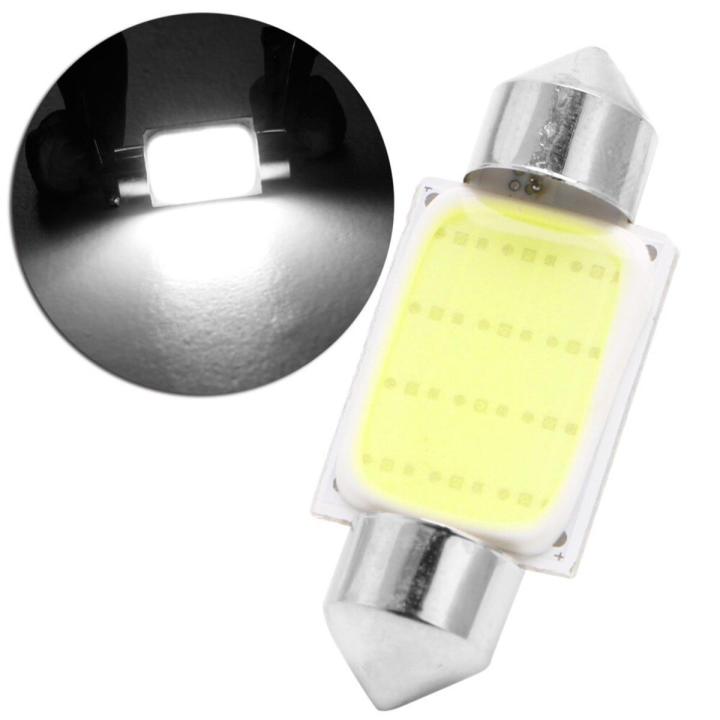 36mm Festoon CAN BUS C5W PLASMA COB LED SIZE Interior White SMD Bulb ...