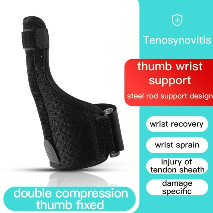 Adjustable Thumb Brace Stabilizer Finger Support Wrist Band Compression ...