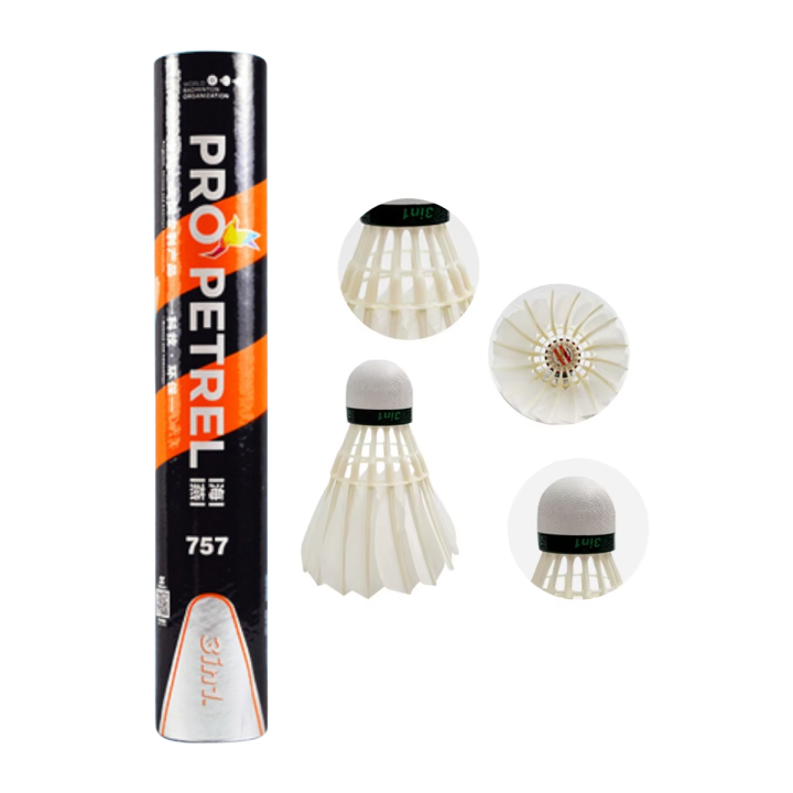 Pro Petrel 3 in 1 Professional Badminton Shuttlecock 757 cock Packing ...