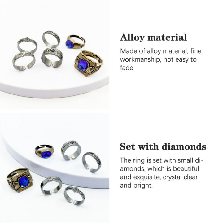 Game Love And Deepspace Rafayel Xavier Zayne Cosplay Ring | Daraz.com.bd