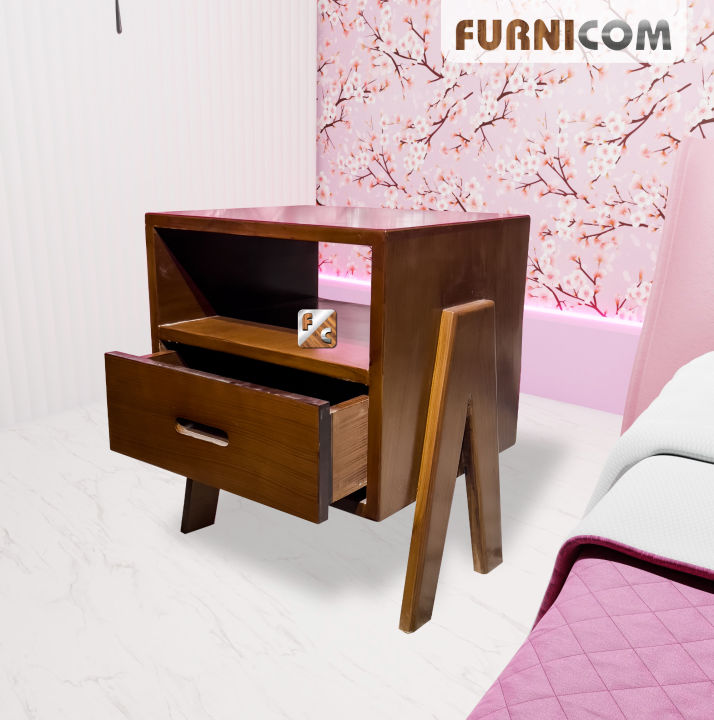 MDF Exclusive Bed Side Table With Drawers | Daraz.com.bd
