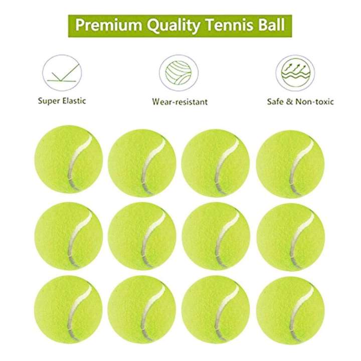 Tennis Ball 12 pcs Set By Gift Corner Shopping | Daraz.com.bd
