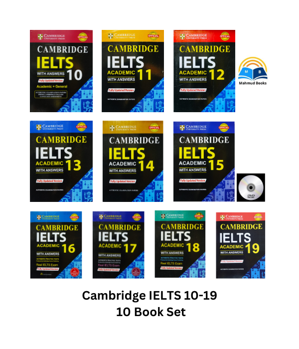 Cambridge IELTS Academic 10-19 With DVD | Daraz.com.bd