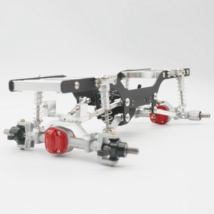 2 Set RC Car Part: 1 Set Metal Pedal & 1 Set Metal Chassis Pull Rods ...