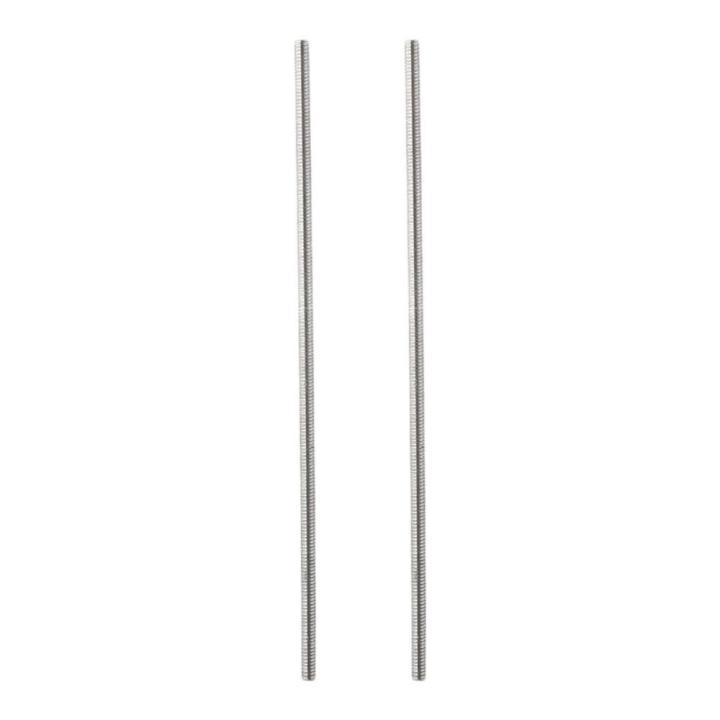 2PCS Useful 304 Stainless Steel Fully Threaded Rod Right Hand Threads 0 ...