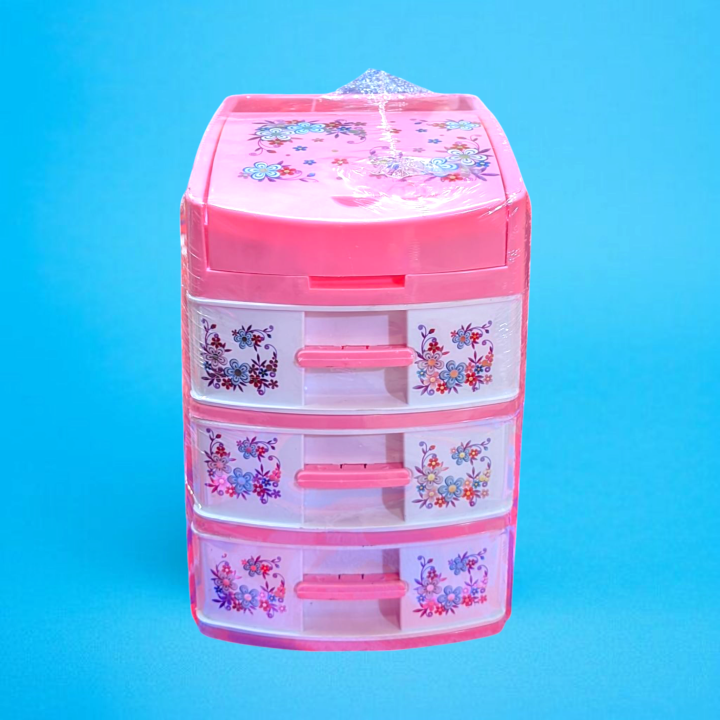 RFL 4 Drawer Mini Organizer / Multipurpose Wardrobe - Pink | Daraz.com.bd