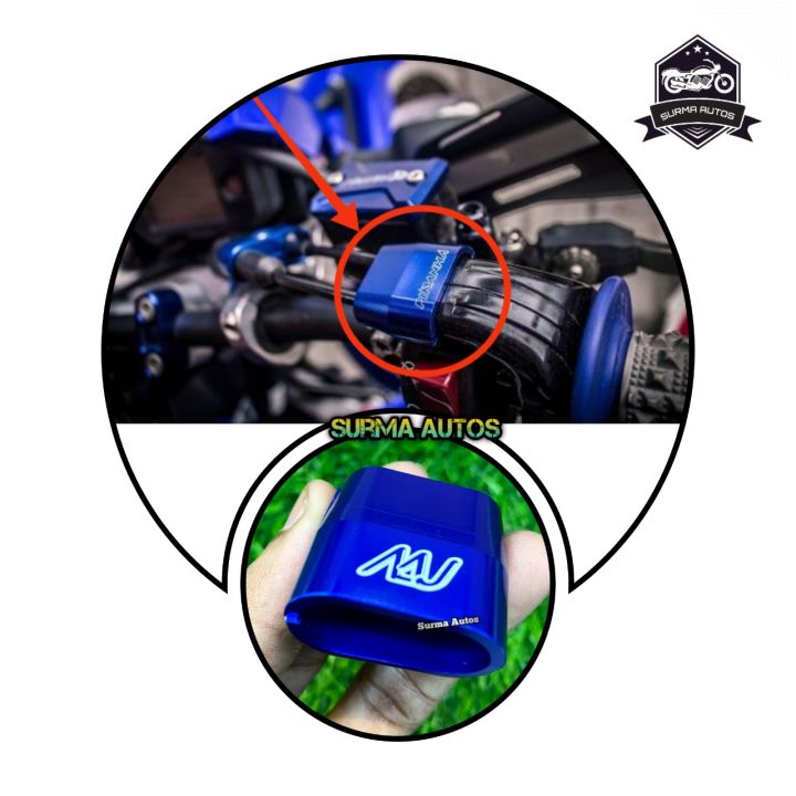 1 pcs CNC Patch With Accelerator Cable Lock For YAMAHA MT-15 Motorcycle ...