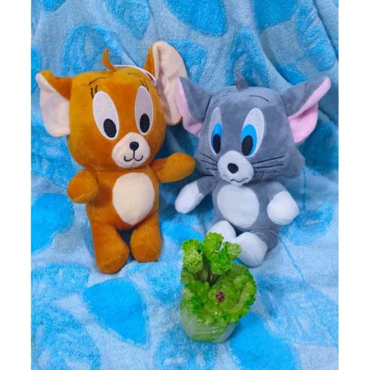 Tom And Jerry Plush Cartoon Stuffed Dolls Gift For Kids | Daraz.com.bd