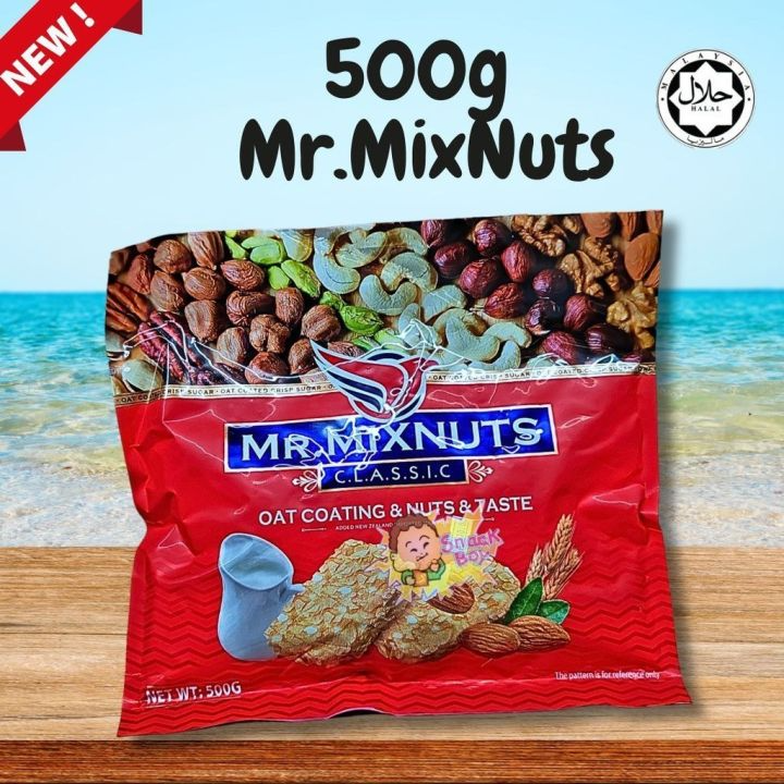 MR. MIXNUTS C.L.A.S.S.I.C – Oat Coating & Nuts & Taste 500gm | Daraz.com.bd