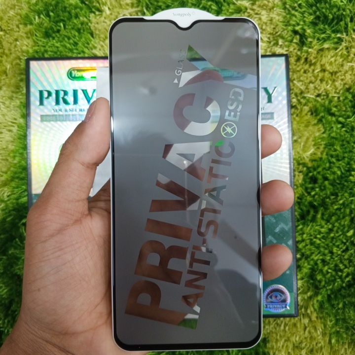 Privacy Glass Protector For Oppo A57 4g A77 A17k A17 A77 4g A58x