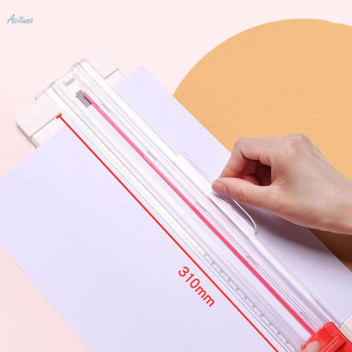 A4 Paper Cutter A4 Paper Trimmer Side Ruler for Card Photos Cardstock ...