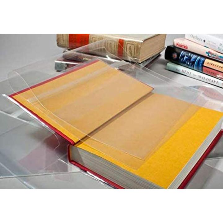 Transparent Book Cover Protector Plastic Clear Book Raping paper - 1 ...