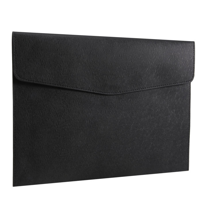 PU Leather A4 File Folder Document Holder Waterproof Portfolio Envelope ...