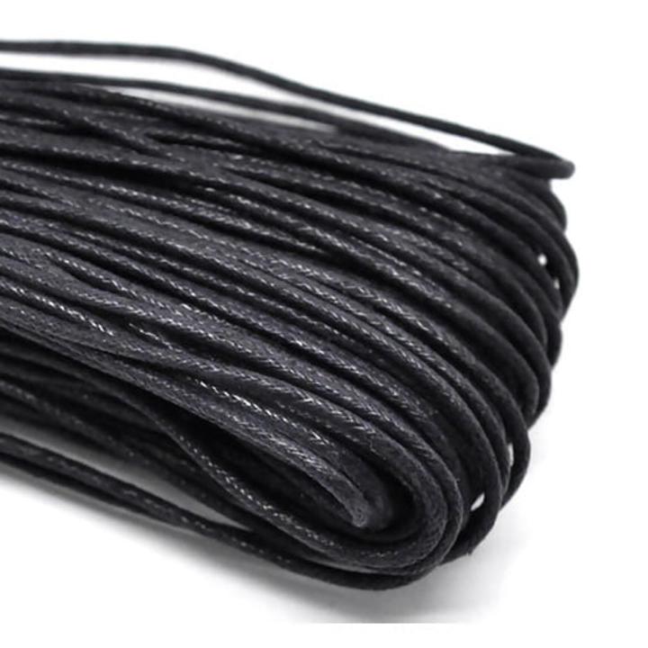Black Wax Cord 2 Yard | Daraz.com.bd