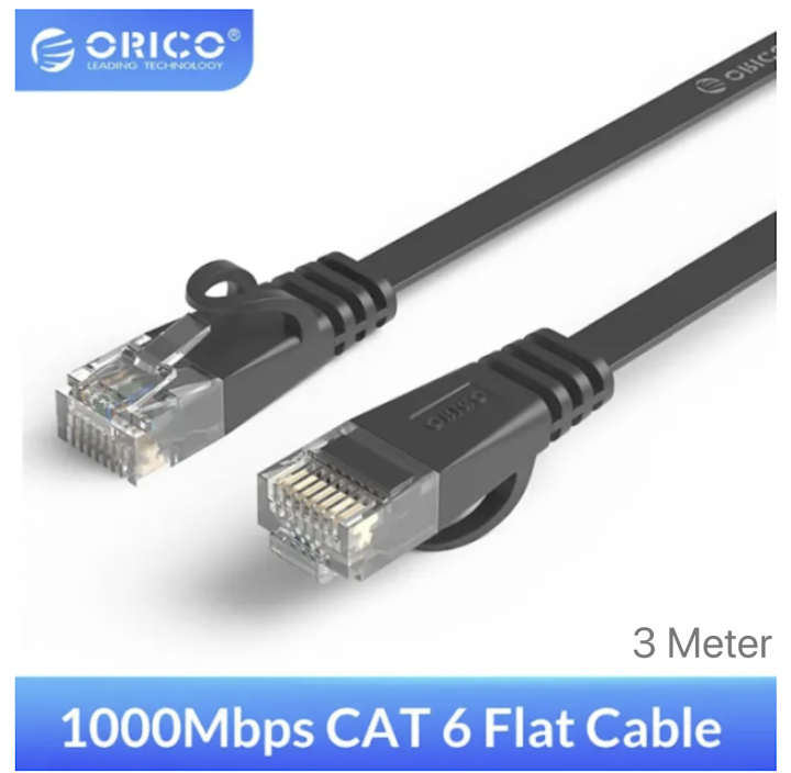 ORICO PUG-C6B Ethernet Cable Cat6 Lan Cable UTP CAT6 RJ 45 Network ...
