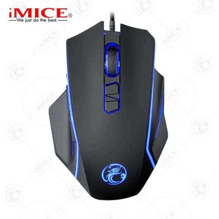 Imice X4 Esports Wired Game Mouse Eat Chicken Led Dazzling Lighting ...