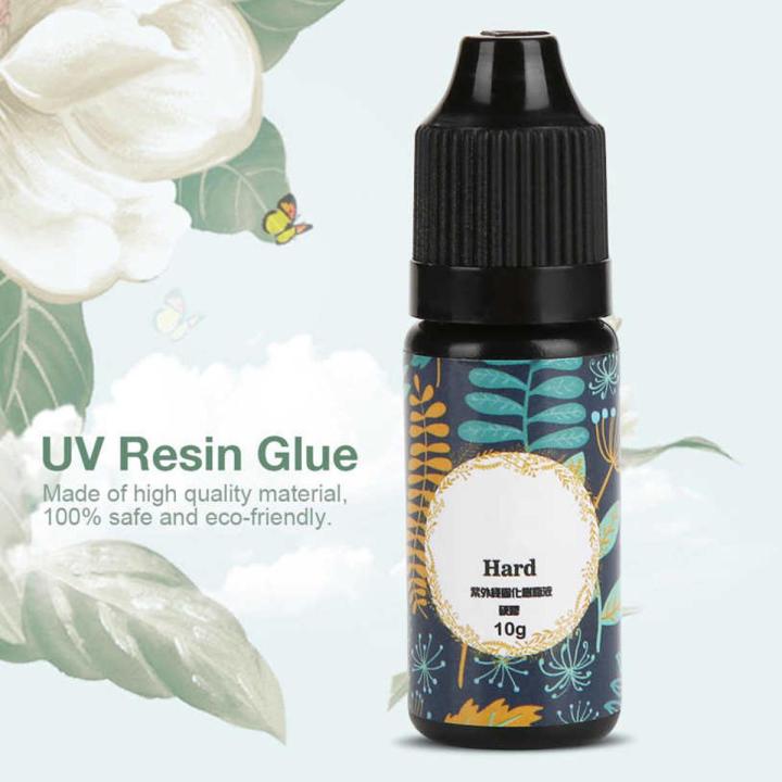 UV Resin Gel Epoxy Curing Solar Clear Glue DIY Jewelry Making ...