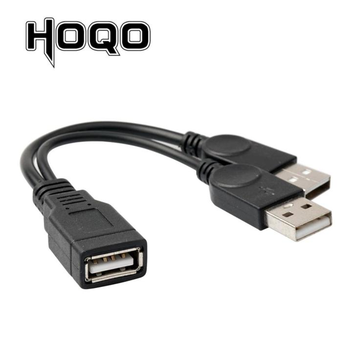 USB Y Data Power Cable,Dual USB Y Extension Charging Cable, usb-A ...