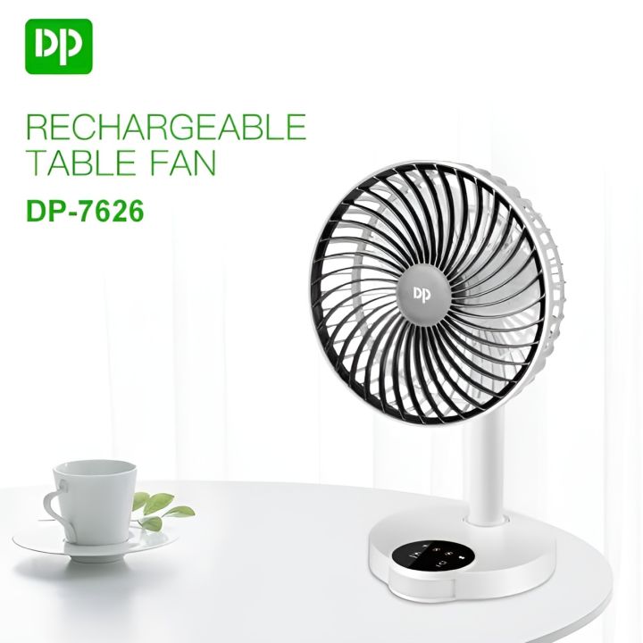 DP-7626 AC/DC Rechargeable 4000mAh Lithium Battery Touch Control ...