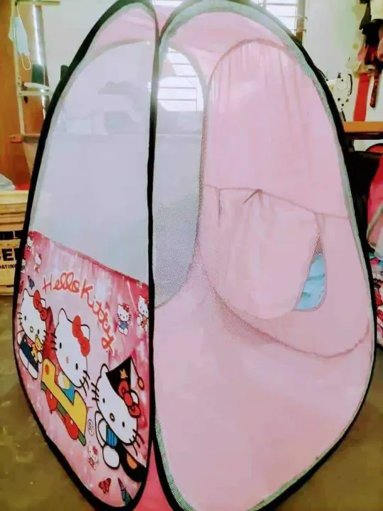 Hello kitty Tent house play with 50 pcs balls | Daraz.com.bd