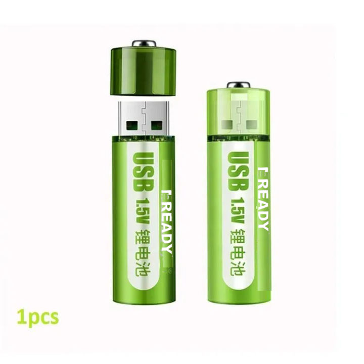 READY AA 1800mwh 1.5v rechargeable usb aa rechargeable batteries for ...