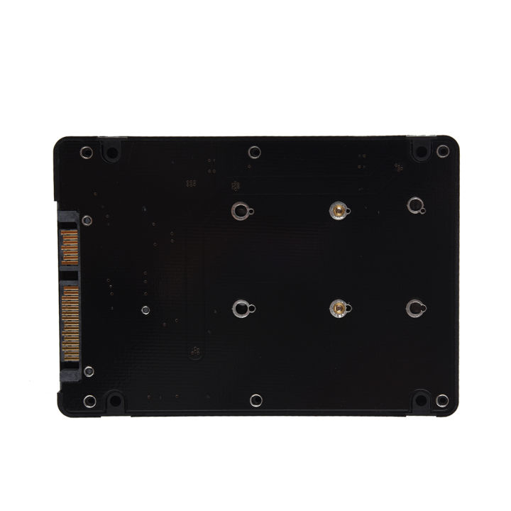 Mini mSATA SSD Shift 2.5inch SATA3 7mm Thin Hard Drive Enclosure (Black ...