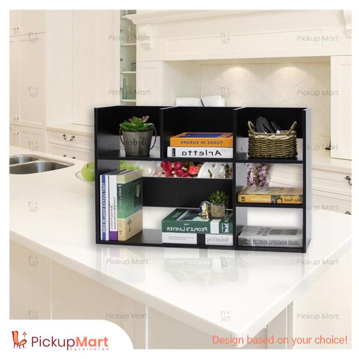 Laminated Board Book Shelf | Showpiece Rack | Living Room furniture ...