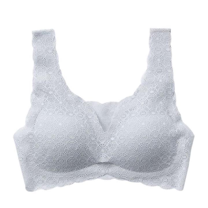 【VisioN Shop】2019 Push Up Lingerie Seamless Bra Lace Sleep Bra Chest ...