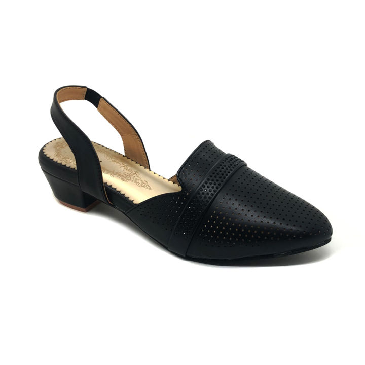 Bay Ladies closed pu Black Shoes | Daraz.com.bd