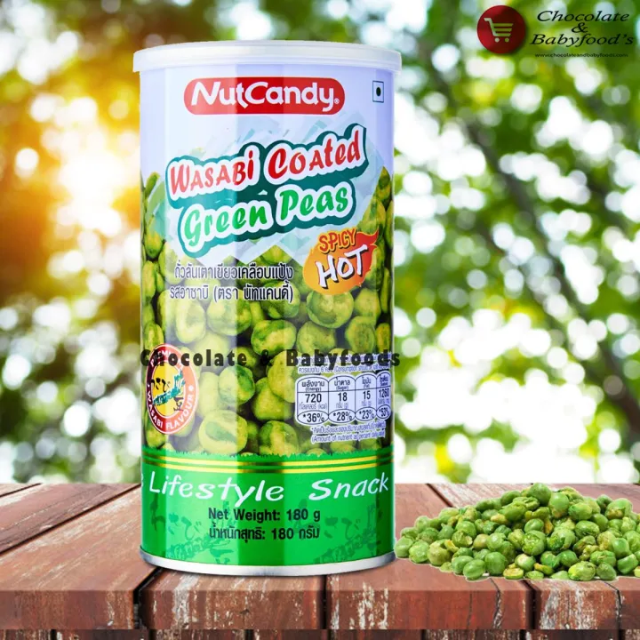 Nut Candy Wasabi Coated Green Peas 180g | Daraz.com.bd