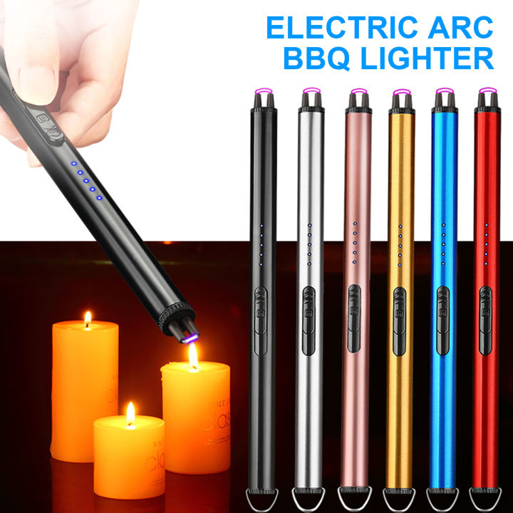 【original】 Electric Arc Bbq Usb Rechargeable Lighters Windproof ...