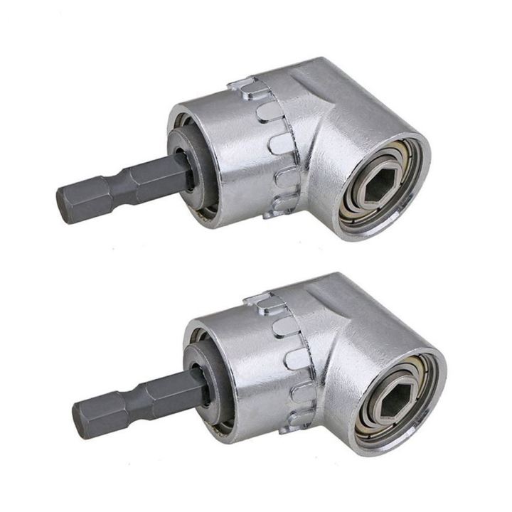 2PCS Right Angle Drill,105 Degree Multifunction Right Angle Driver ...