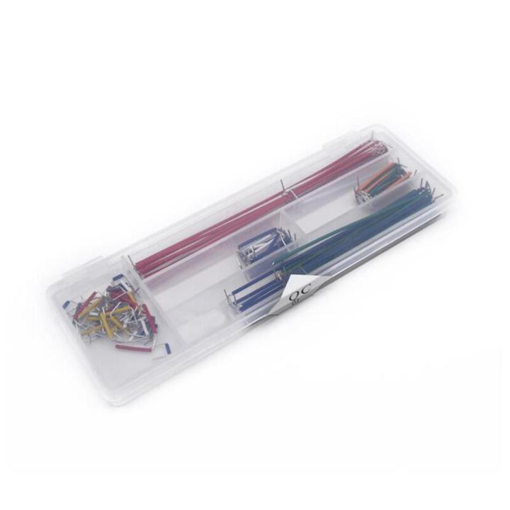 【happy one】Hot 140 pcs U Shape Solderless Breadboard Jumper Wire Kit ...