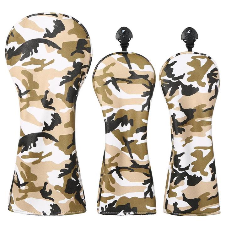 3 Pcs Golf Head Covers Set Wood Head Covers with Numbers | Daraz.com.bd