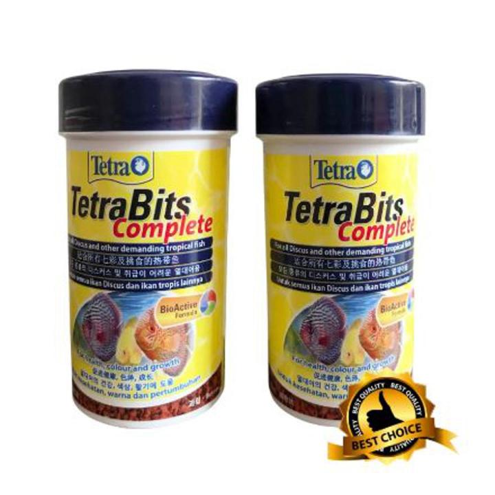 TETRA BITS TetraBits Complete Food for Discus, 30g Tropical Fish ...