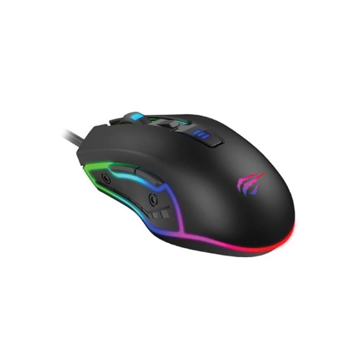 Havit HV-MS1018 RGB Black Optical Gaming Mouse | Daraz.com.bd