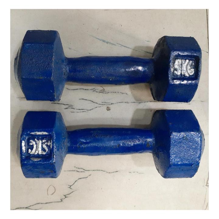 3 KG Bllue Dumbbells 2 Pis Total=6KG | Daraz.com.bd 3 KG Bllue Dumbbells 2 Pis Total=6KG | Daraz.com.bd