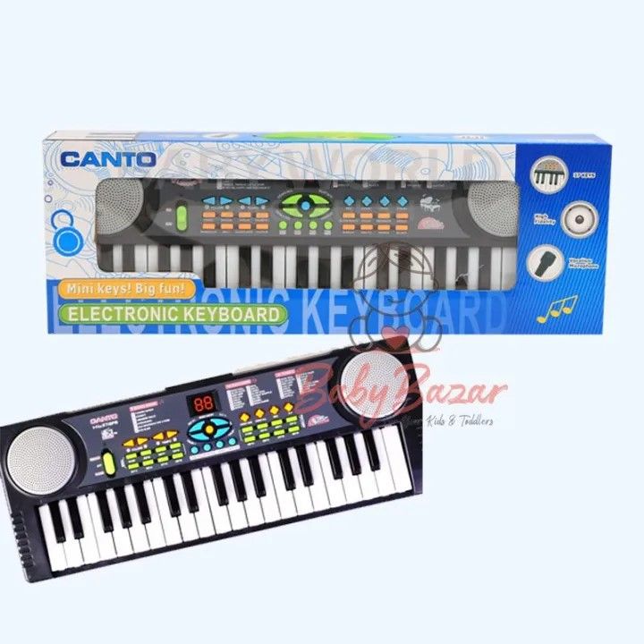 CANTO Electronic 37 Keys Musical Keyboard Piano | Daraz.com.bd