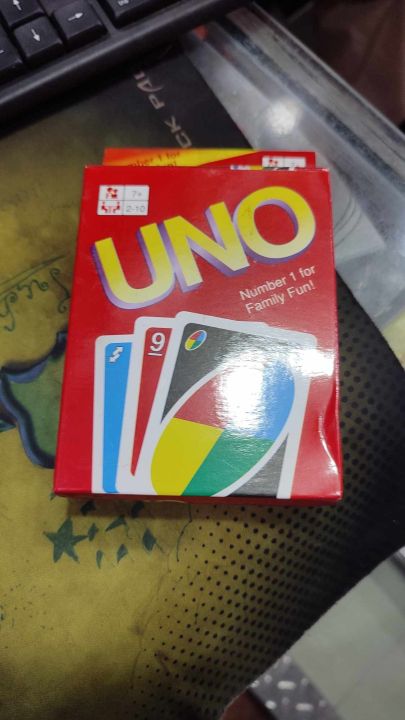Uno Card Game - Multi Color - Paper | Daraz.com.bd