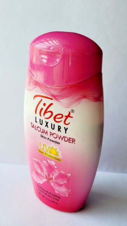 Tibet Luxury Talcum Powder 100gm. UV Sun Protection Skin Powder | Daraz ...