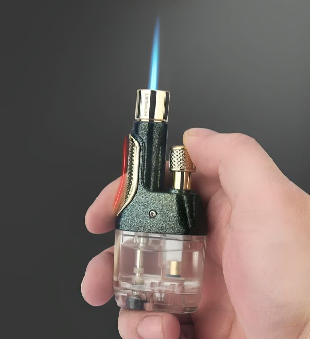 HONEST Portable Windproof Lighters Mini Torch Lighter NEW Butane Gas ...