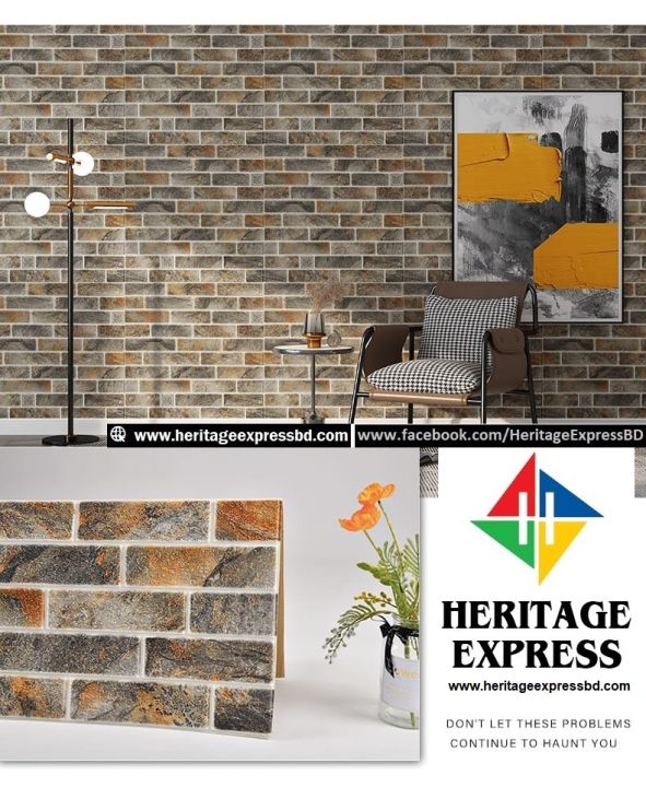 3D Wallpaper Sticker Wall Decals Self Adhesive PE Foam Wallpaper - 10 ...